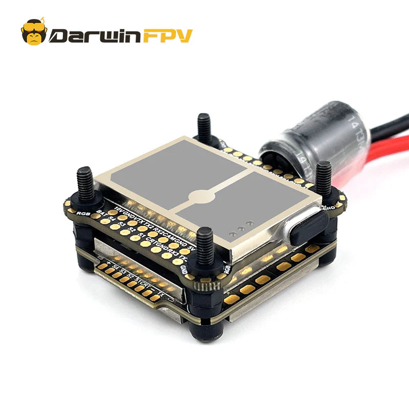 DarwinFPV Cement Stack F722 Flight Controller MPU6000 3-8S 100A 32bit ...