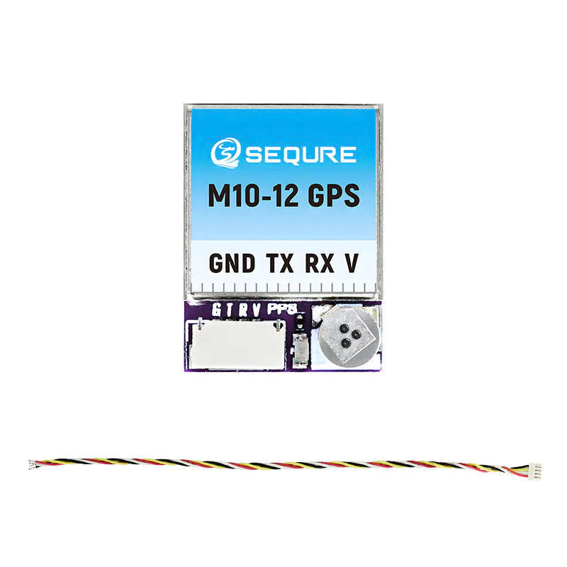 Sequre M10-12 GPS Module Small Size Fast Positioning INAV BF Fixed-win — Pyrodrone