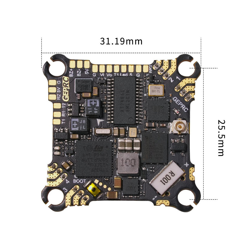 GEPRC TAKER F411 AIO Flight Controller Built-in ELRS 2.4G Receiver and