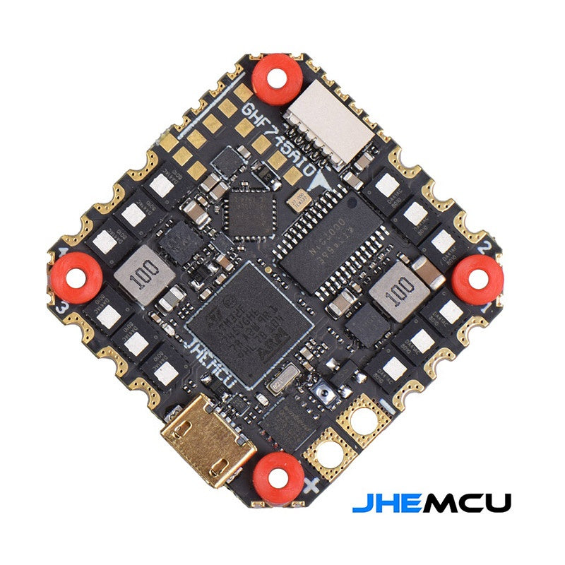 JHEMCU GHF745 HD AIO F7 OSD Flight Controller and Built-In 40A BLHeli3