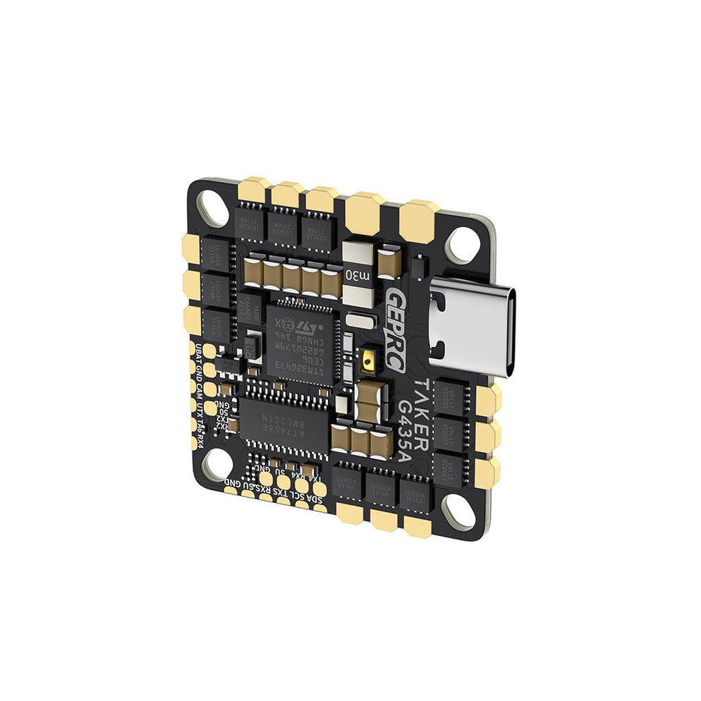 GEPRC TAKER G4 35A AIO Flight Controller and 2-4S 35A ESC - 25x25mm ...