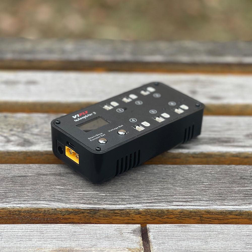 ViFly WhoopStor 3 - 1S LiPo LiHV 6 Channel Battery Charger & Discharge