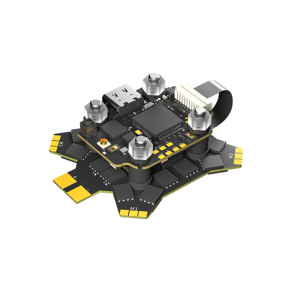 iFlight Borg 5S RX Stack 3-8S 60A ESC - 20x20mm — Pyrodrone