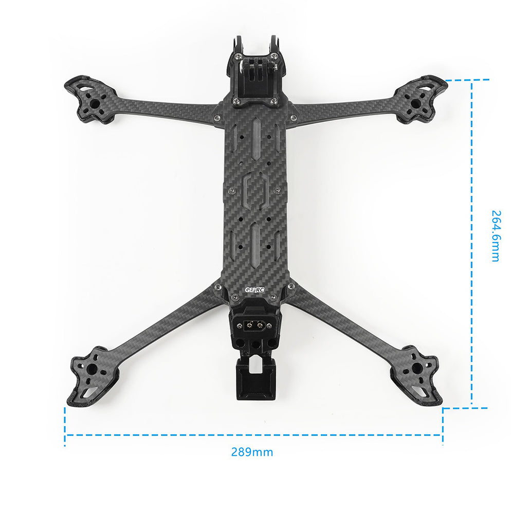 GEPRC MOZ7 Long Range FPV Frame Kit — Pyrodrone