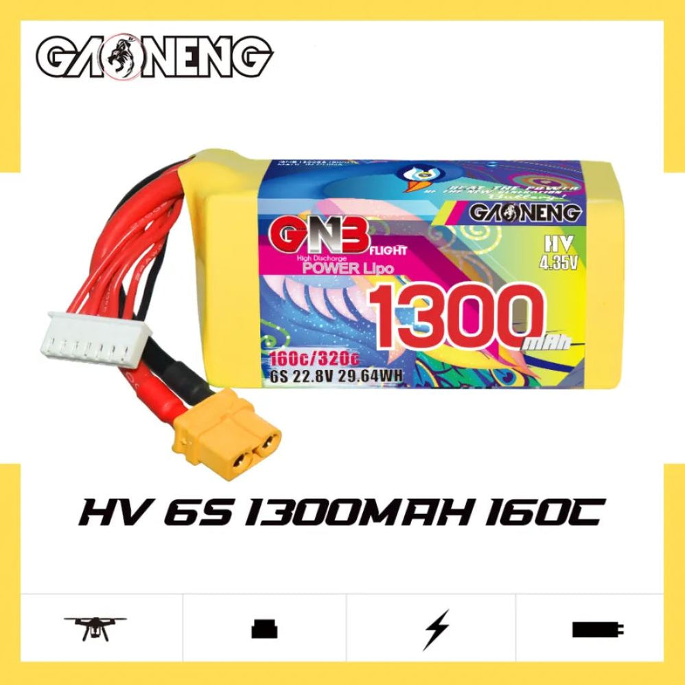 GNB (GAONENG) Lipo Batteries — Pyrodrone