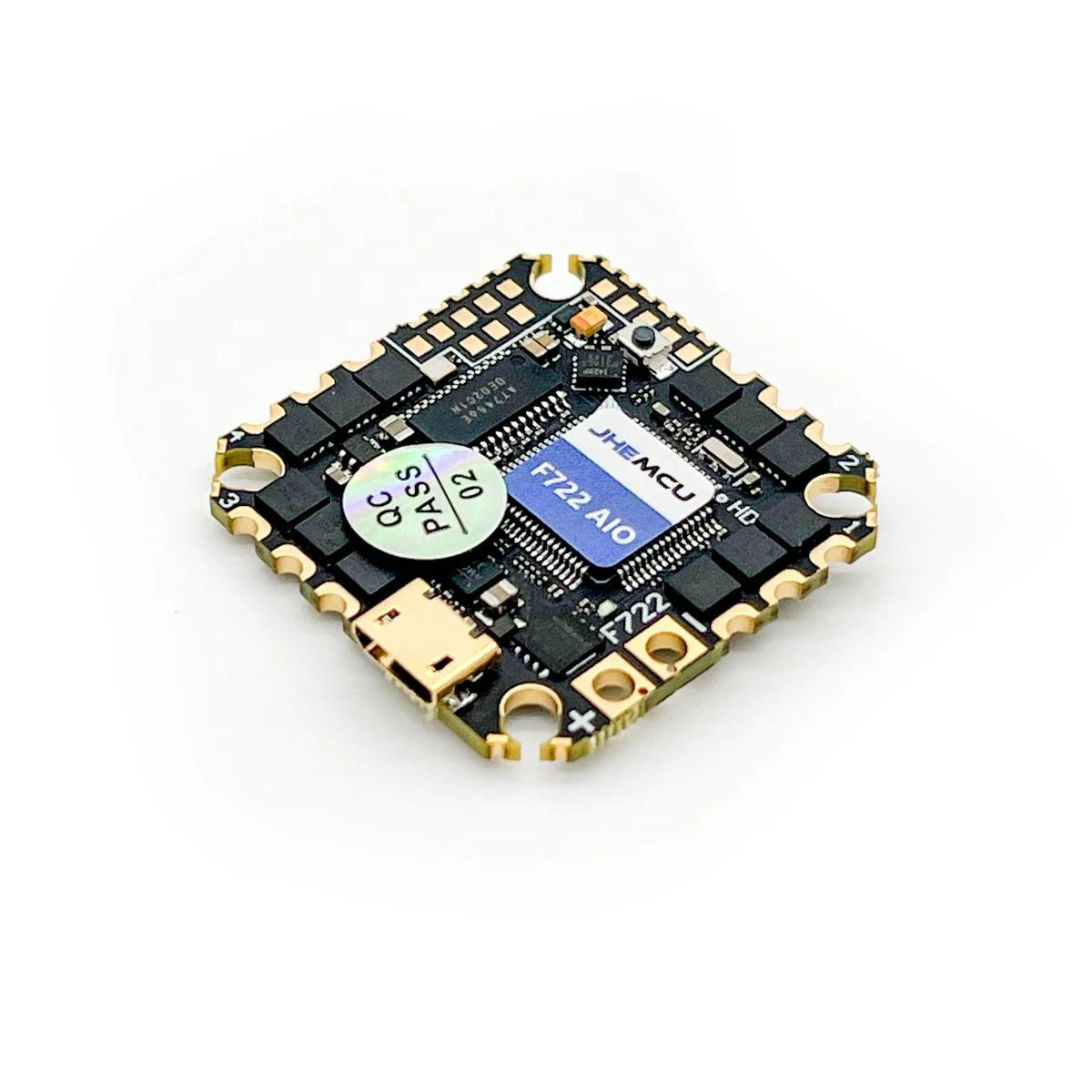 JHEMCU GHF722 HD AIO FC/ESC 40A - 25.5 x 25.5mm — Pyrodrone