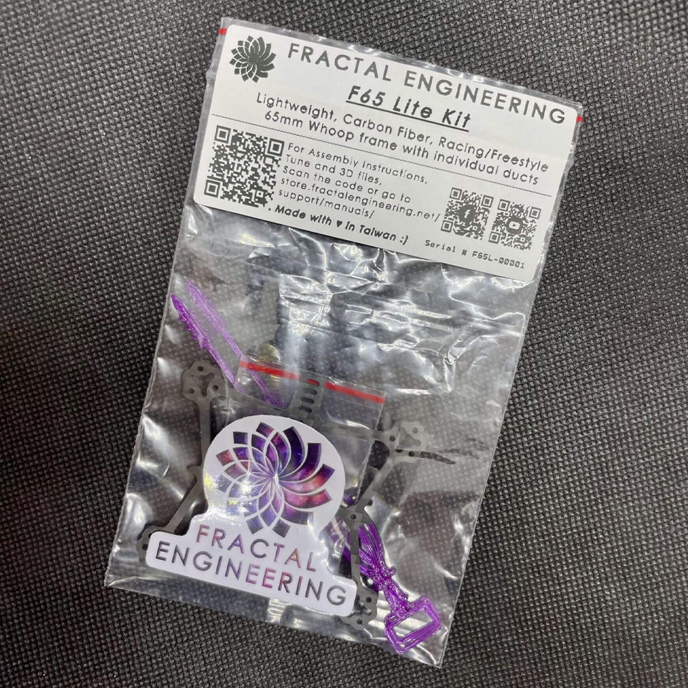Fractal Engineering Fractal 65 Micro Whoop Frame Lite Kit (No Ducts ...