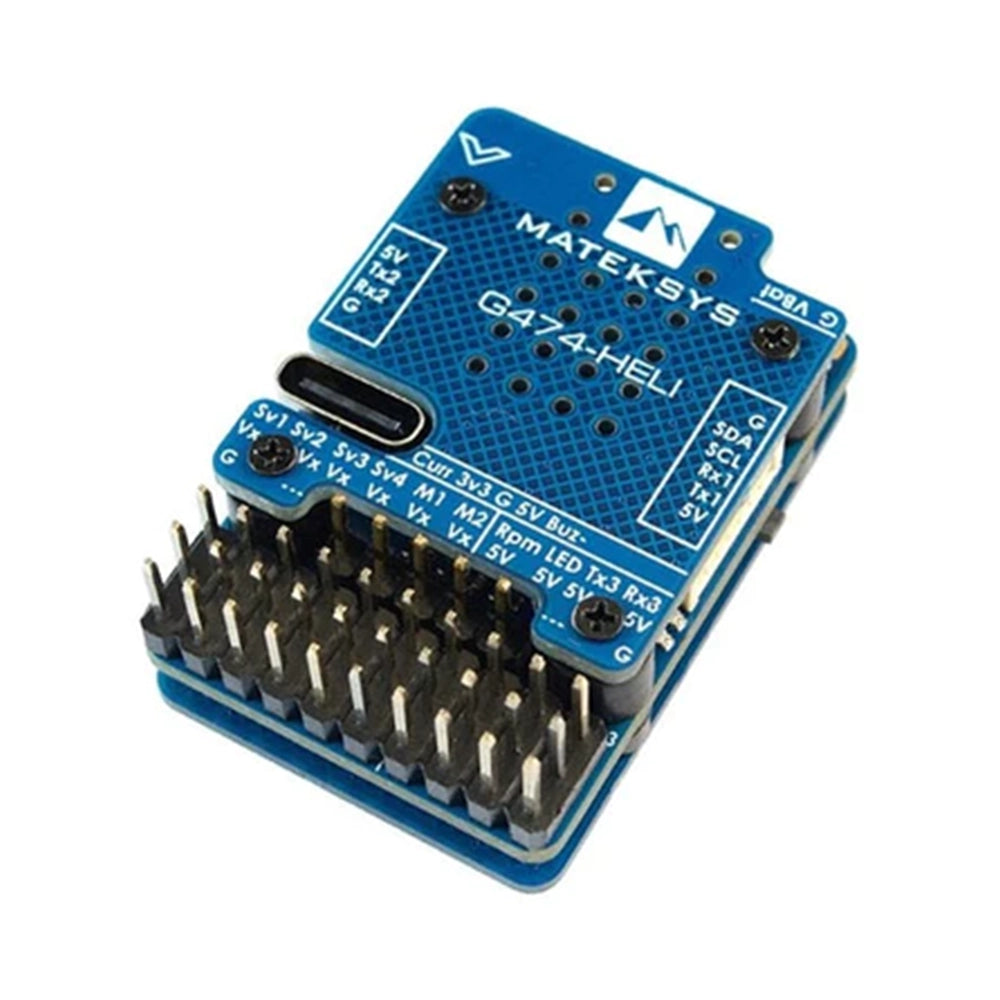 Matek G474-Heli Flybarless Flight Controller — Pyrodrone