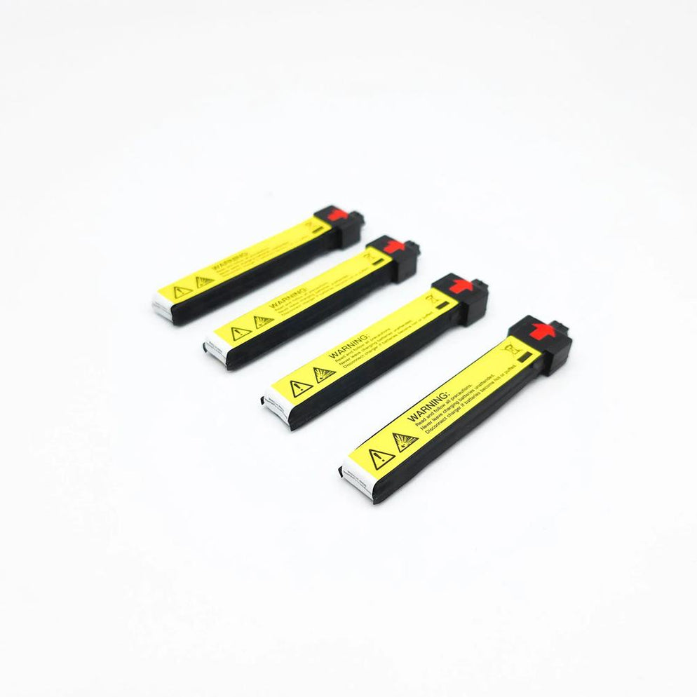 NewBeeDrone Nitro Nectar NX69 300mAh 1S 80C HV LiPo Battery (4 x Batte ...