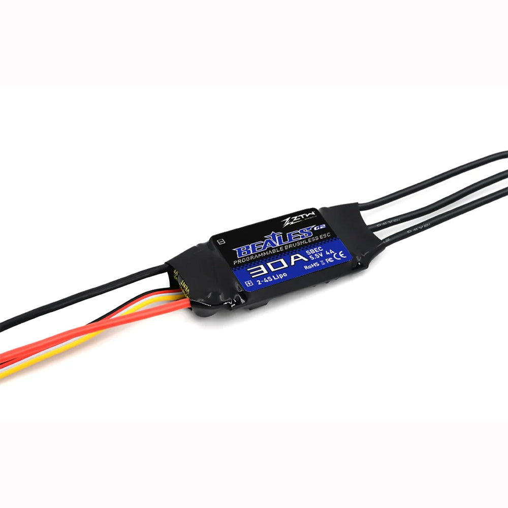 ZTW Beatles G2 30A SBEC Brushless 32-Bit ESC for Airplane and Wing ...