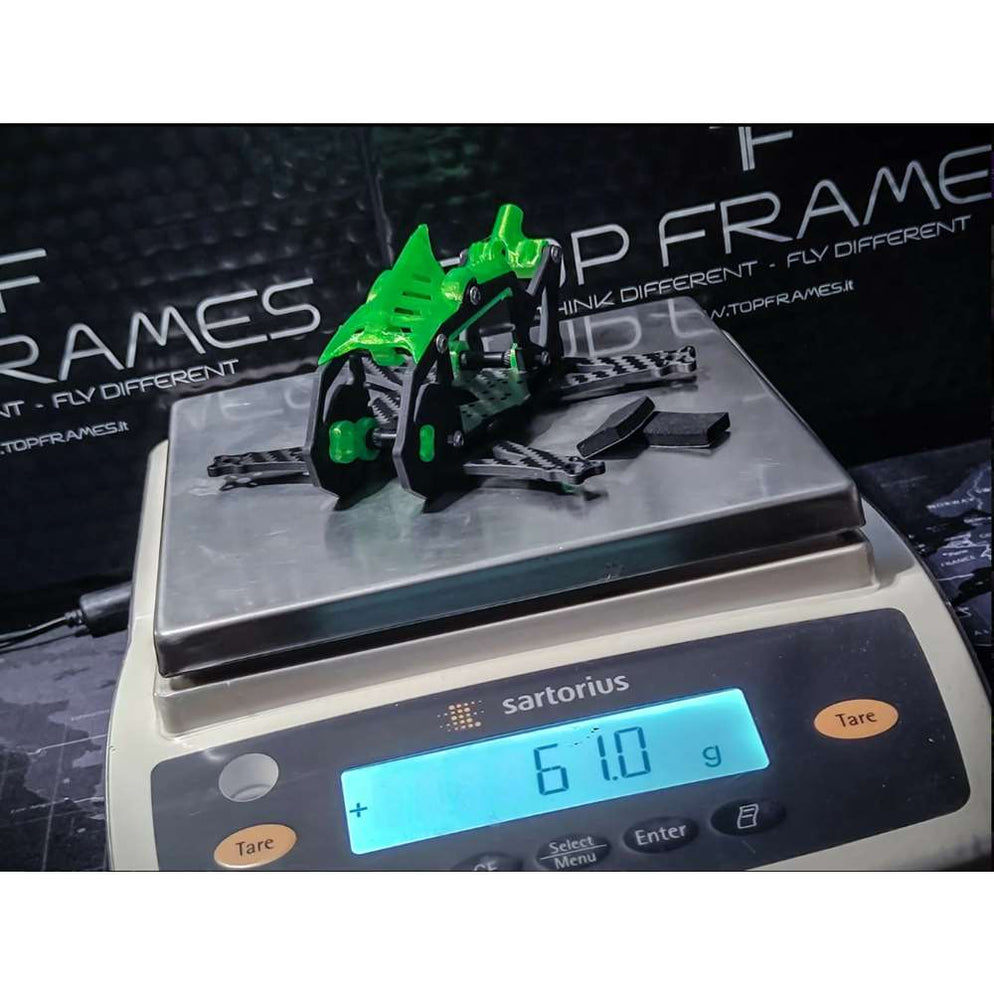 Top Frames Comanche 3 HD Pro 3" Freestyle Drone Frame Kit — Pyrodrone
