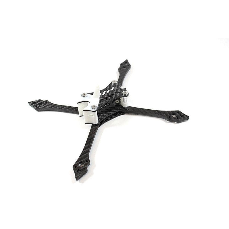 Quadifier Python 5" Racing Frame - Silver Hardware — Pyrodrone