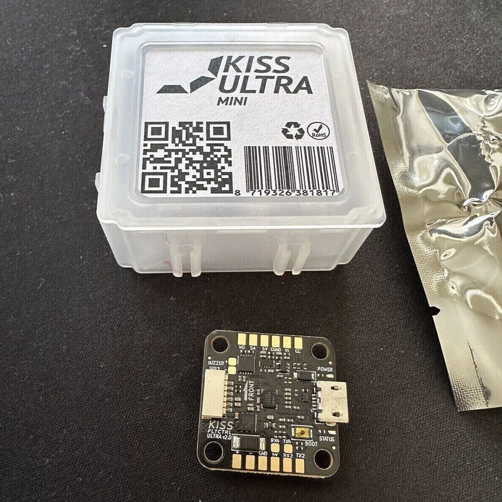 KISS Ultra Mini V2 FPV Drone Flight Controller - 20x20mm — Pyrodrone