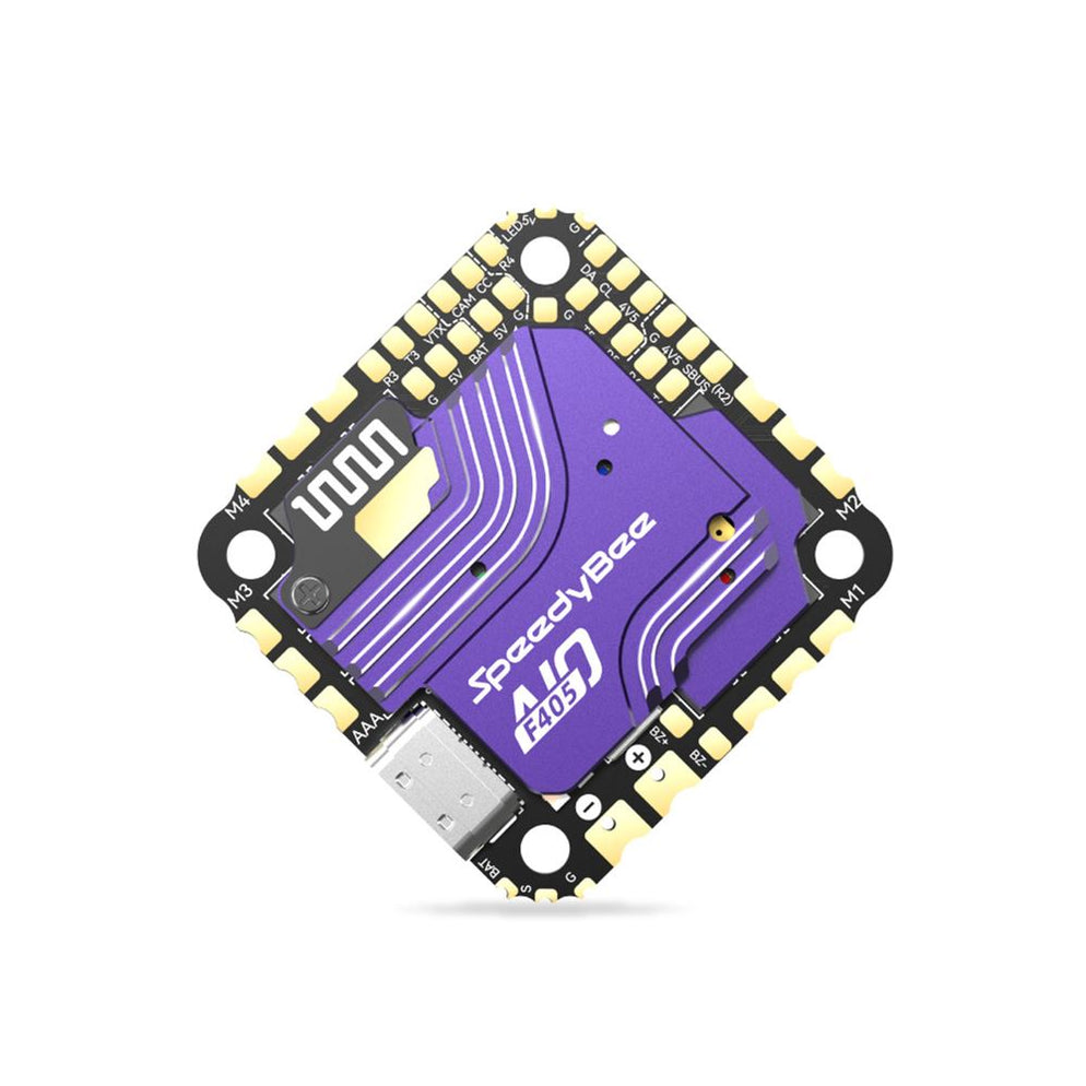 SpeedyBee F405 40A Bluejay 3-6S AIO Flight Controller/ESC - 25.5x25.5m ...