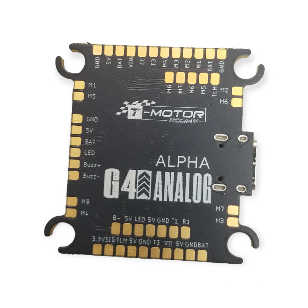 T-Motor Pacer Alpha G4 Analog Fettec Alpha Flight Controller - 30x30mm ...