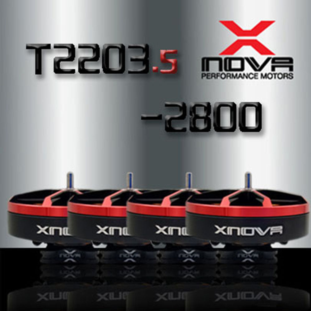 XNova T2203.5 FPV Racing Series Motor - 2800KV - 4PCS — Pyrodrone
