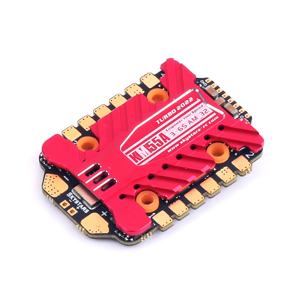 Skystars KM55A Turbo 2024 55A AM32 32bit 3-6S 4-in-1 ESC - 20x20mm ...