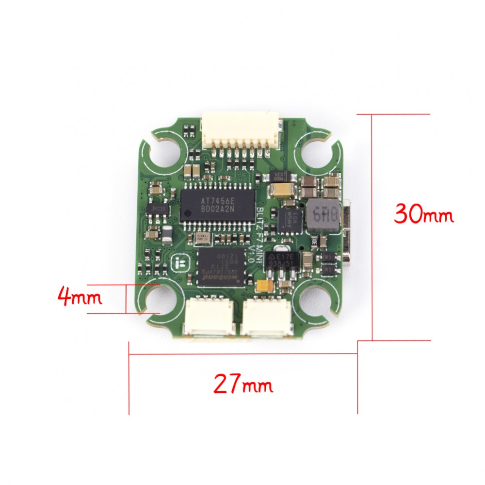 iFlight BLITZ Mini F7 Flight Controller (STM32F722, MPU6000) - 20x20mm