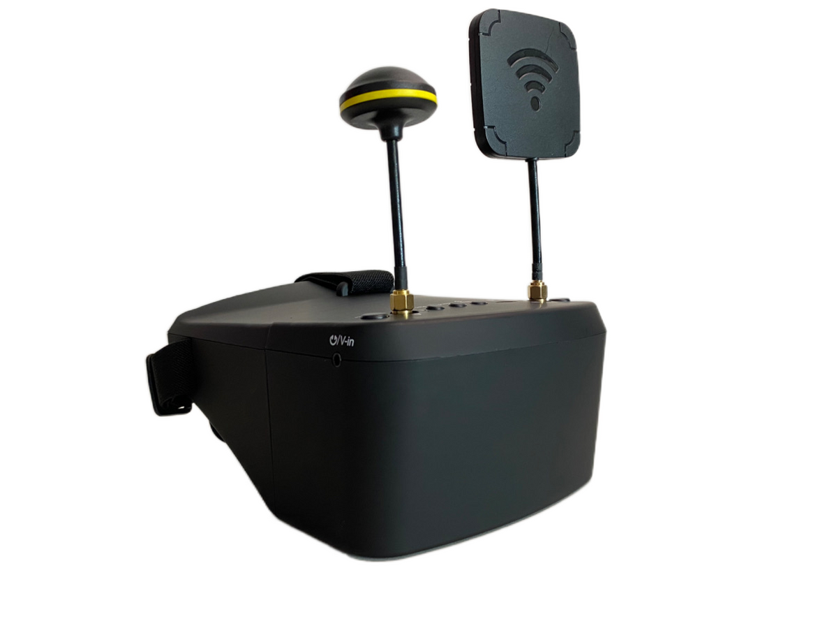 EV800D 5.8GHz 40CH Diversity FPV 800*480 Goggles with DVR — Pyrodrone