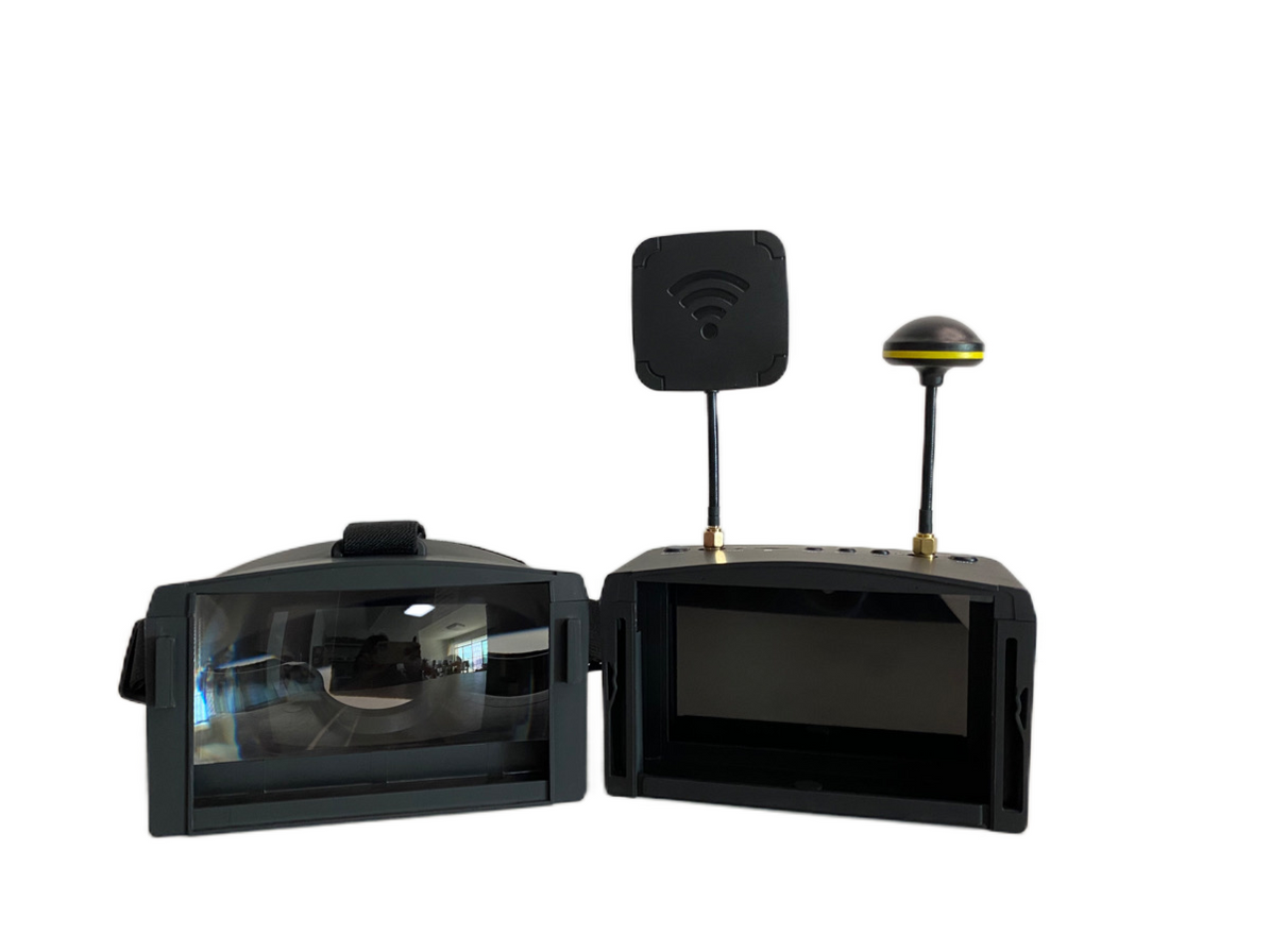 EV800D 5.8GHz 40CH Diversity FPV 800*480 Goggles with DVR — Pyrodrone