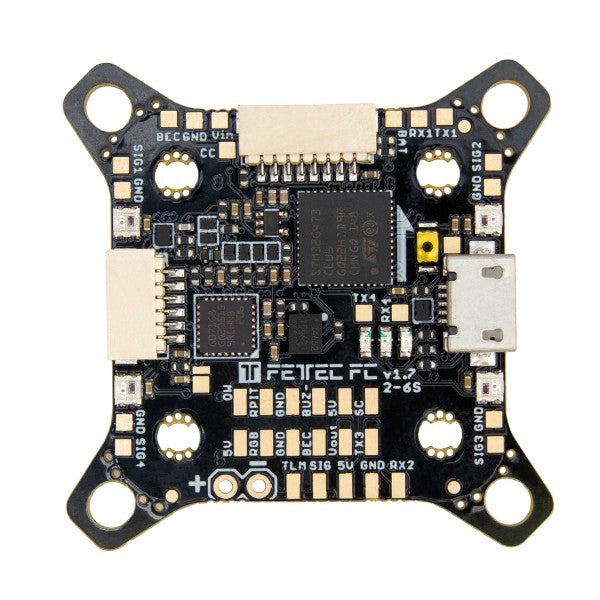 Fettec G4 V1.7 FPV Drone Flight Controller - 20x20mm & 30x30mm — Pyrodrone