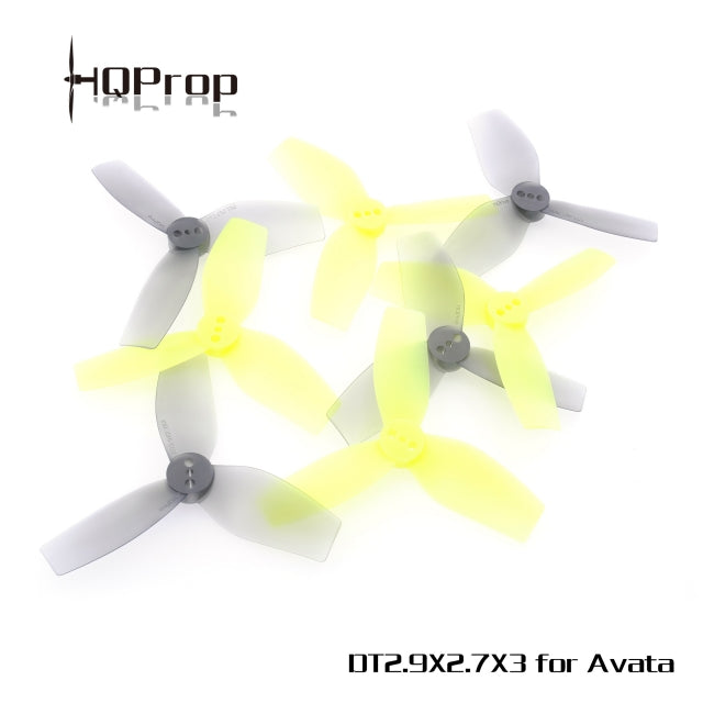 HQProp DT2.9x2.7x3 for DJI Avata - Poly Carbonate (2CW+2CCW) - Choose ...